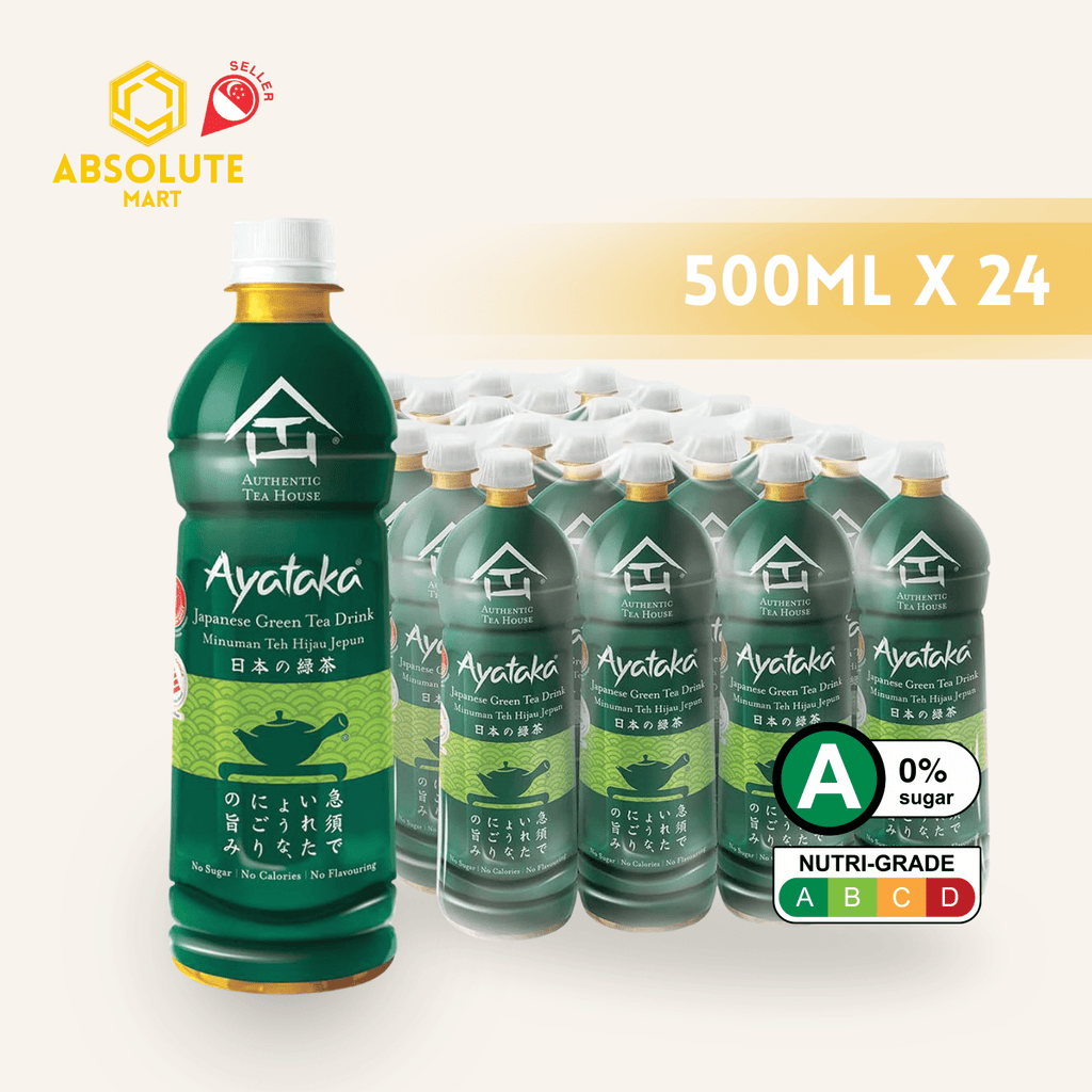 AUTHENTIC TEA HOUSE Ayataka Green Tea 500ML X 24 (BOTTLES) – ABSOLUTE MART